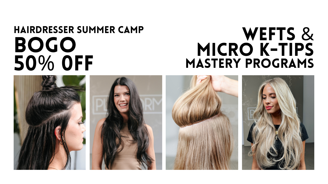 Luxurious Weft & Micro K-Tip Extensions | Platform Hair Extensions