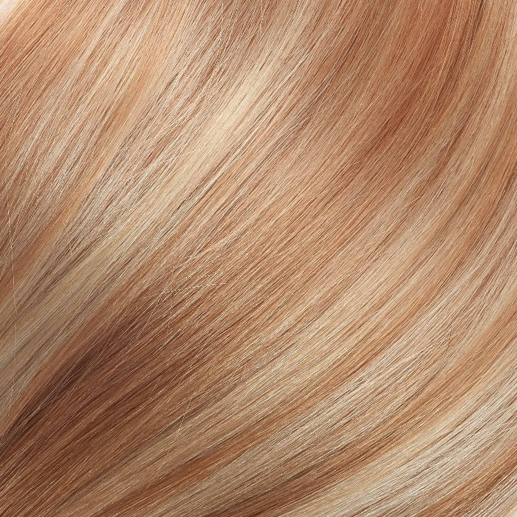 #22/27 strawberry blonde blend — Hand-Sewn Weft Hair Extensions ...